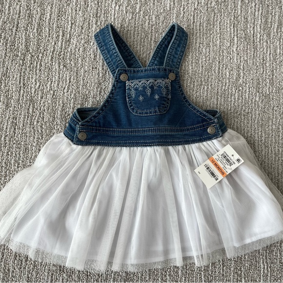 First Impressions | Dresses | Nwt First Impressions Denim Tutu Dress ...